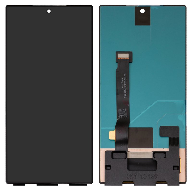 LCD compatible with ZTE Nubia Red Magic 8 Pro, (black, without frame ...