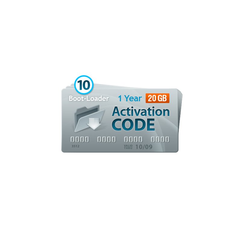 Boot-Loader v2.0 Activation Code (1 year, 10+1 codes x 20+3 GB) - GsmServer