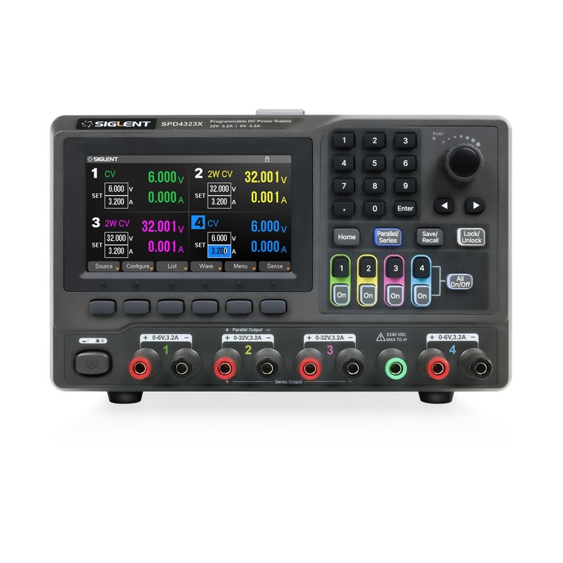 Programmable DC Power Supply SIGLENT SPD4323X - ToolBoom