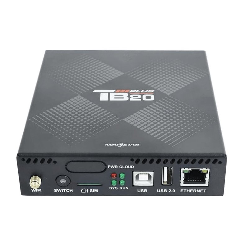 Controlador de pantallas LED Novastar TB20Plus LED (650 000 pxl, Wi-Fi ...